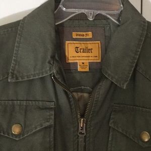 Trailer | Jackets & Coats | Trailer Brand Olive Green Coat | Poshmark